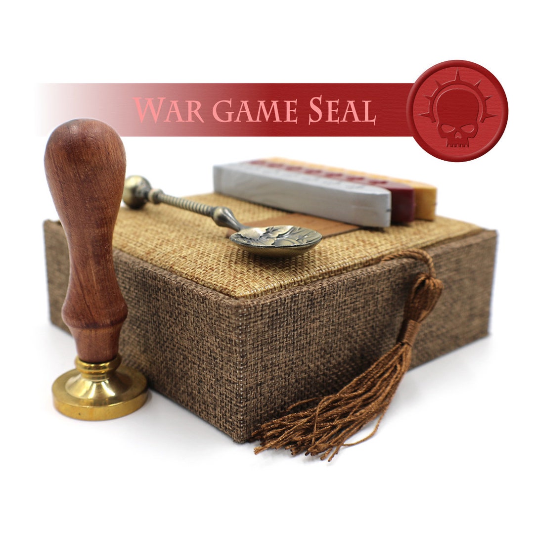 Custom Purity Seal - DIY Wax Stamp Gift Set / Kit - Etsy