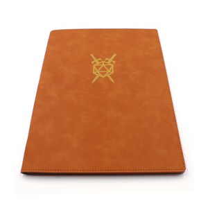 D&D Leather Folder / Binder for Dungeons and Dragons - Etsy