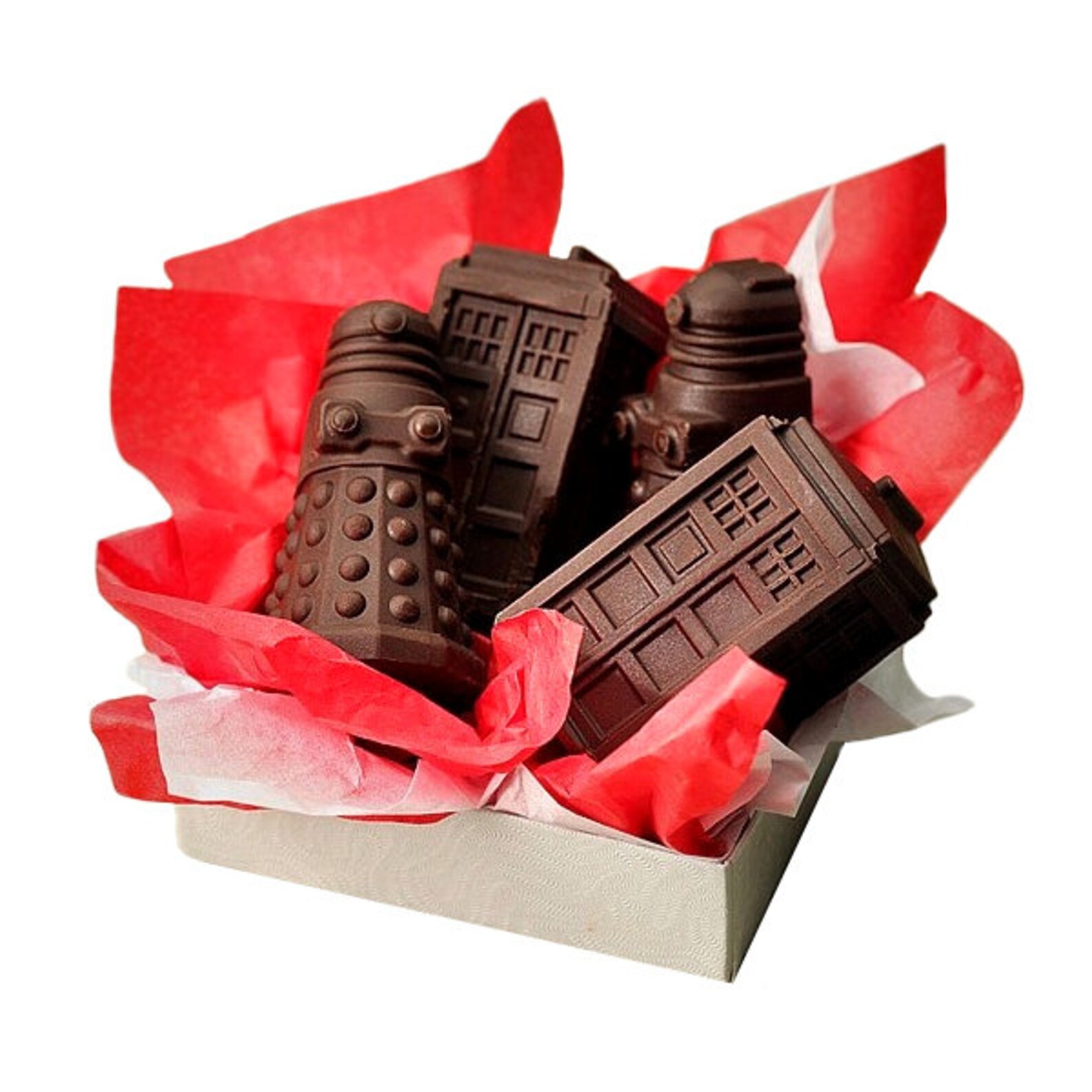 Doctor Who Tardis and Dalek Chocolate / Soap / Baking Silicone - Etsy