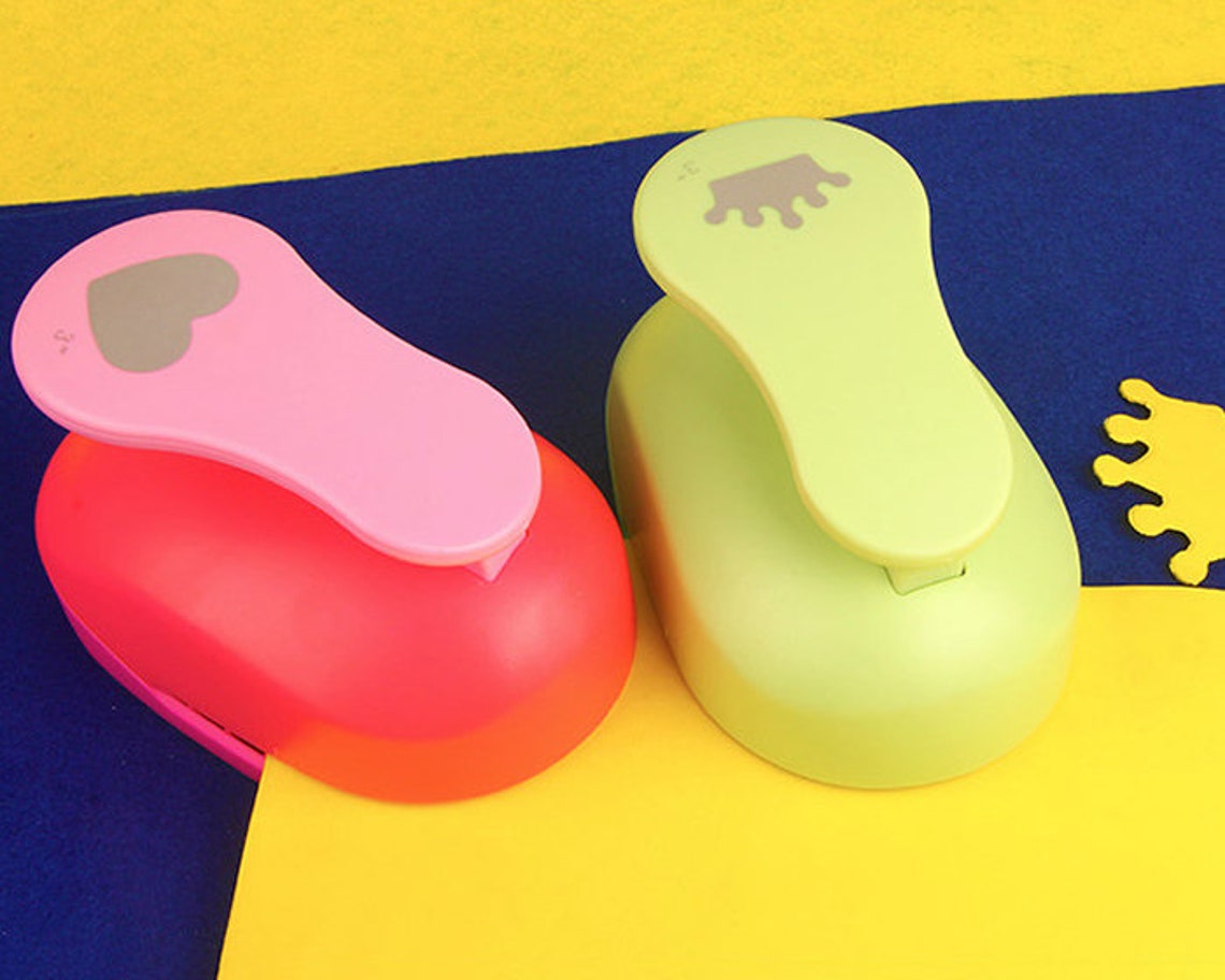 Large Card / Paper Shape Cutter Hole Punch - Scrapbook Accessory - Etsy