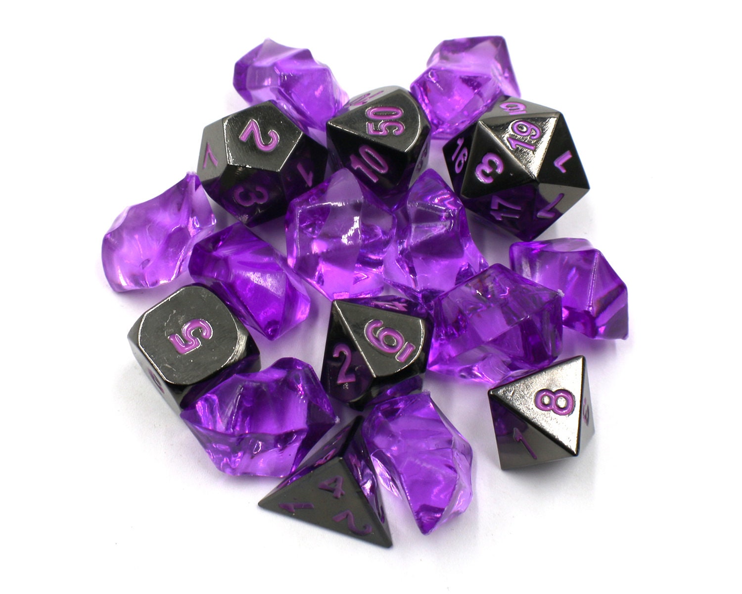 D&D Gift Set With Dragon Box D20 Polyhedral Dice Adventure | Etsy