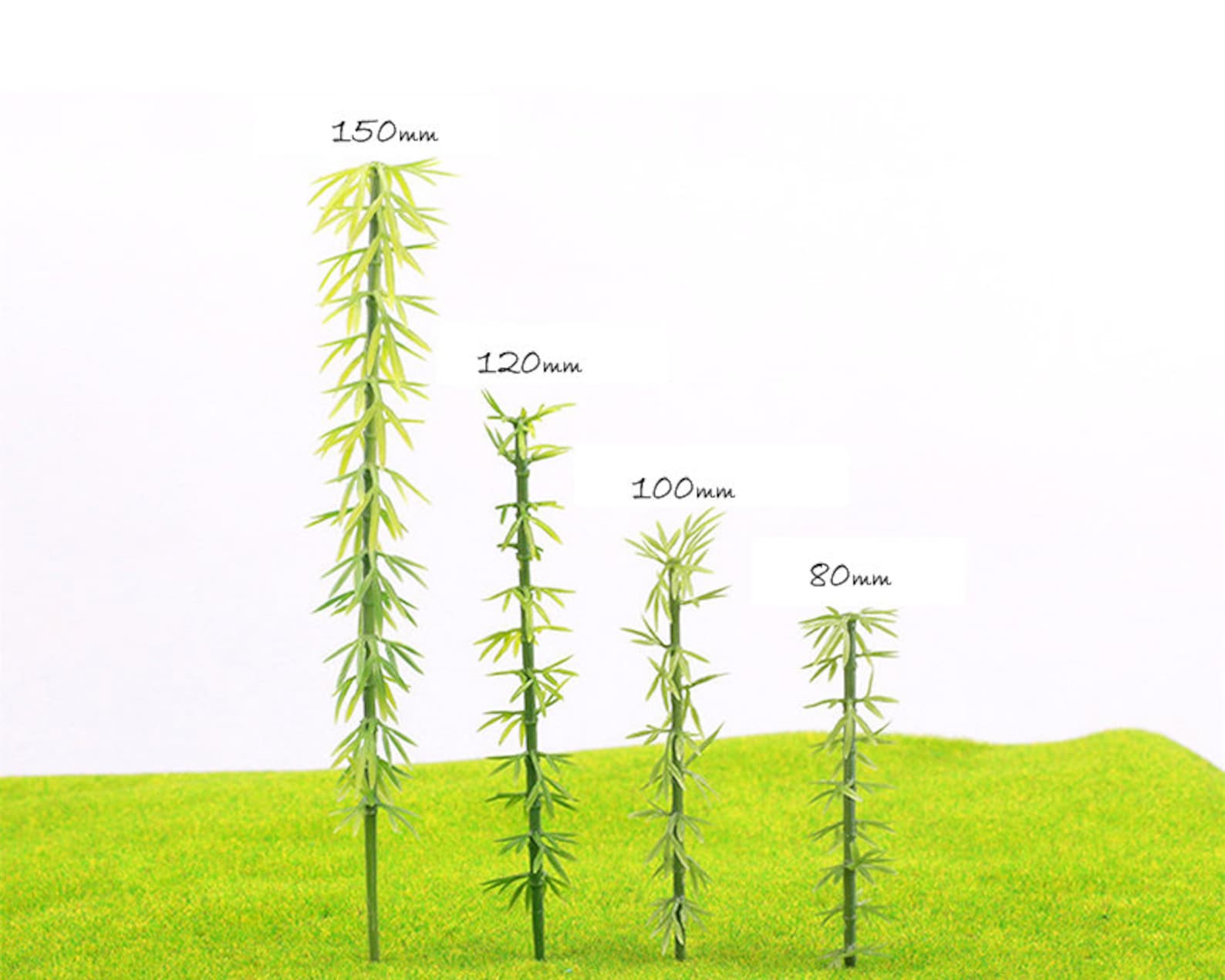 100x Bamboo Trees for Tabletop Gaming, Role Playing, Modelling and ...
