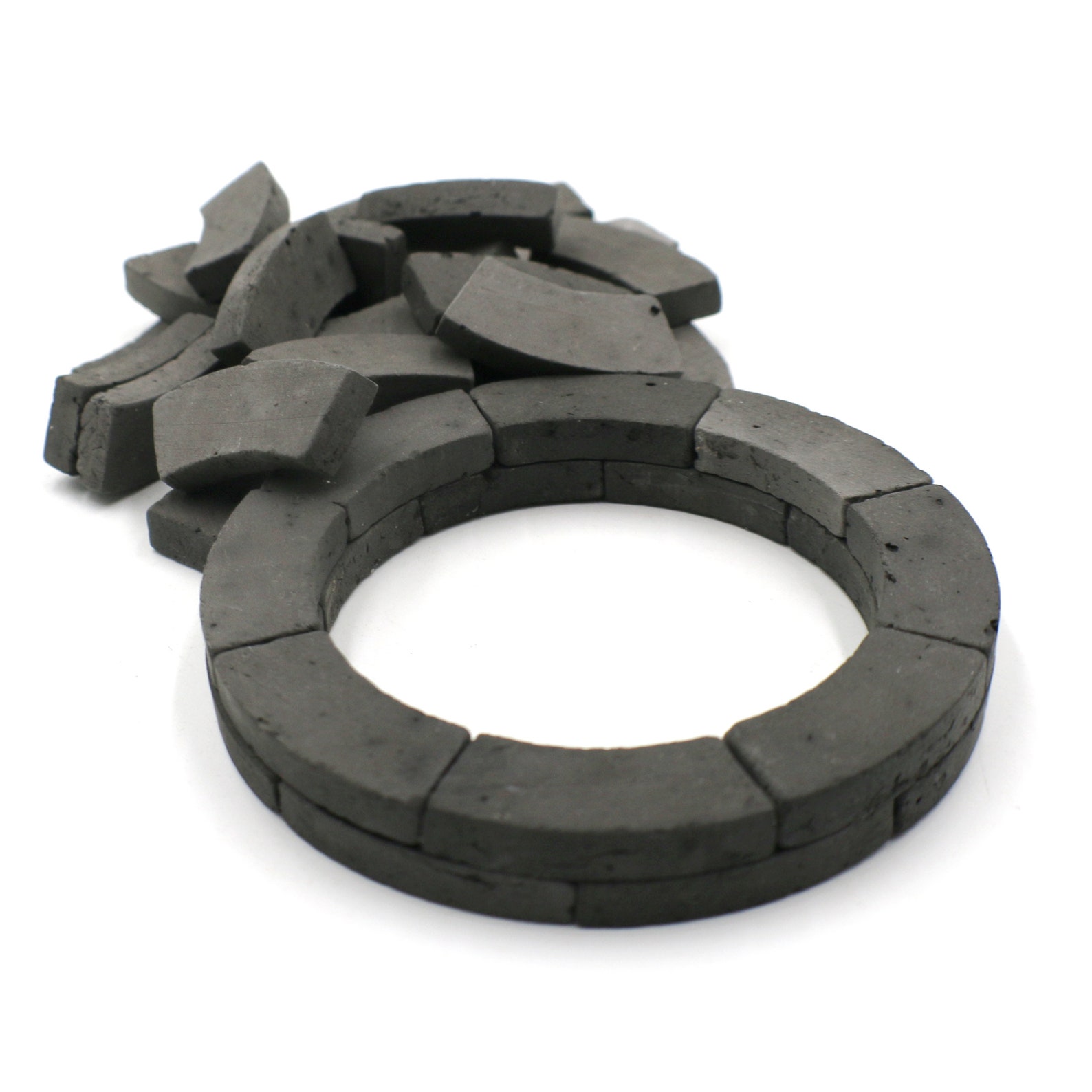 Miniature Curved Clay Bricks for a Raised Garden Model - Etsy