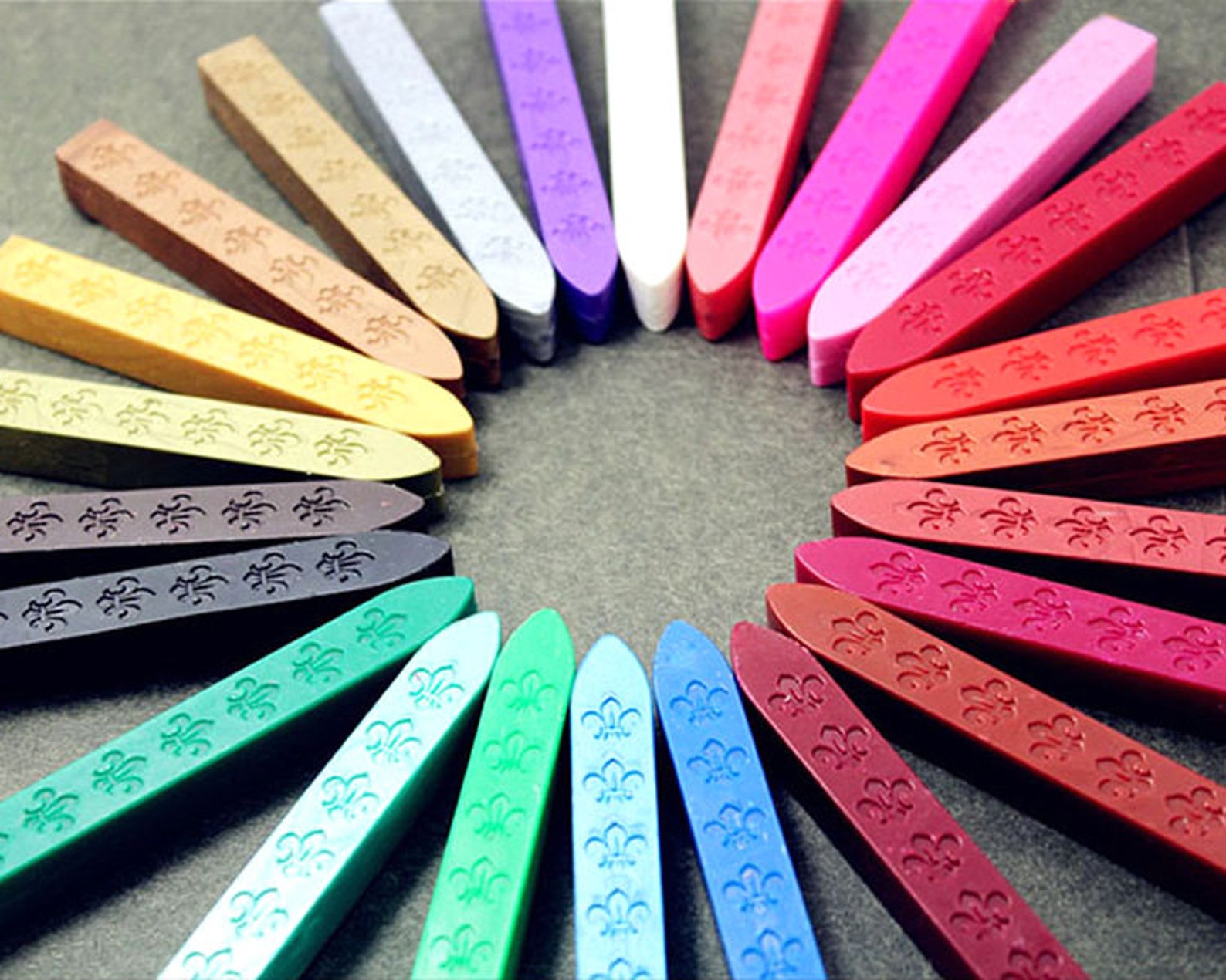 Sealing Wax Sticks for Stamps / Seals 12 Colours Available - Etsy