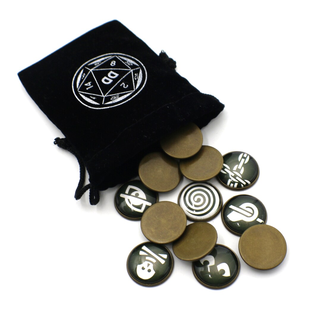 D&D RPG Condition Tokens for Dungeons and Dragons - Etsy