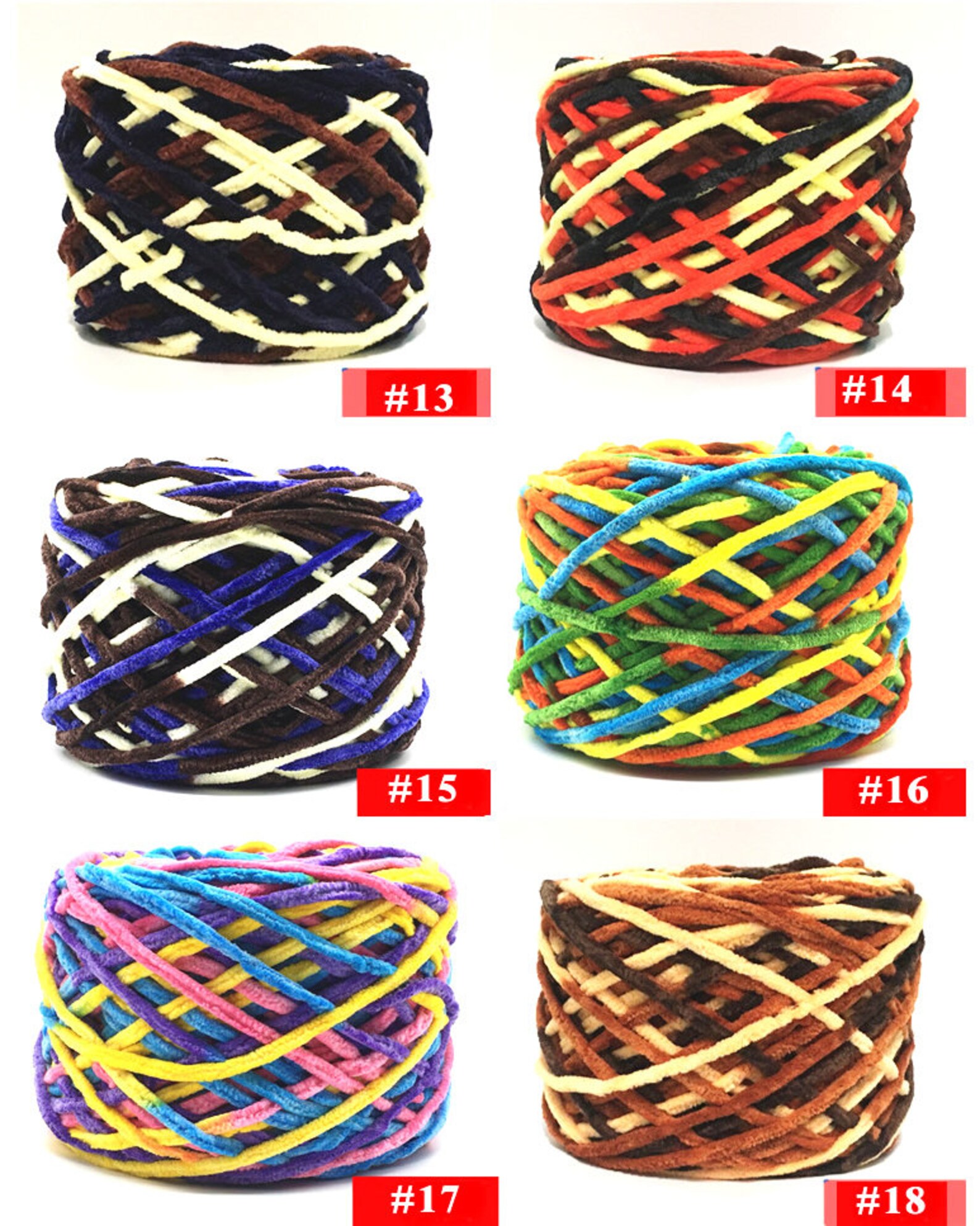 Soft Thick Yarn Knitting - Crochet Wool - Etsy