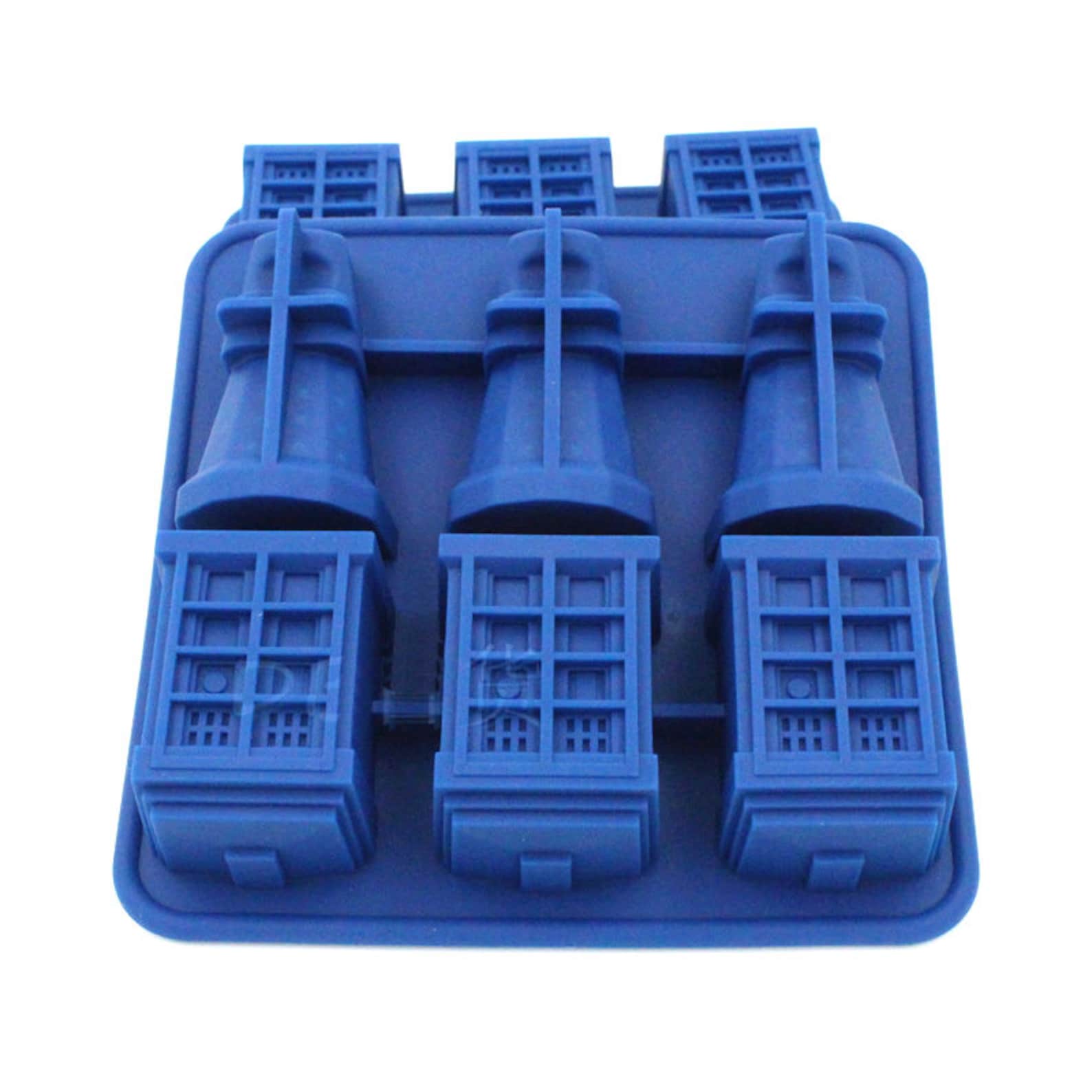 Doctor Who Tardis and Dalek Chocolate / Soap / Baking Silicone Mold - Etsy