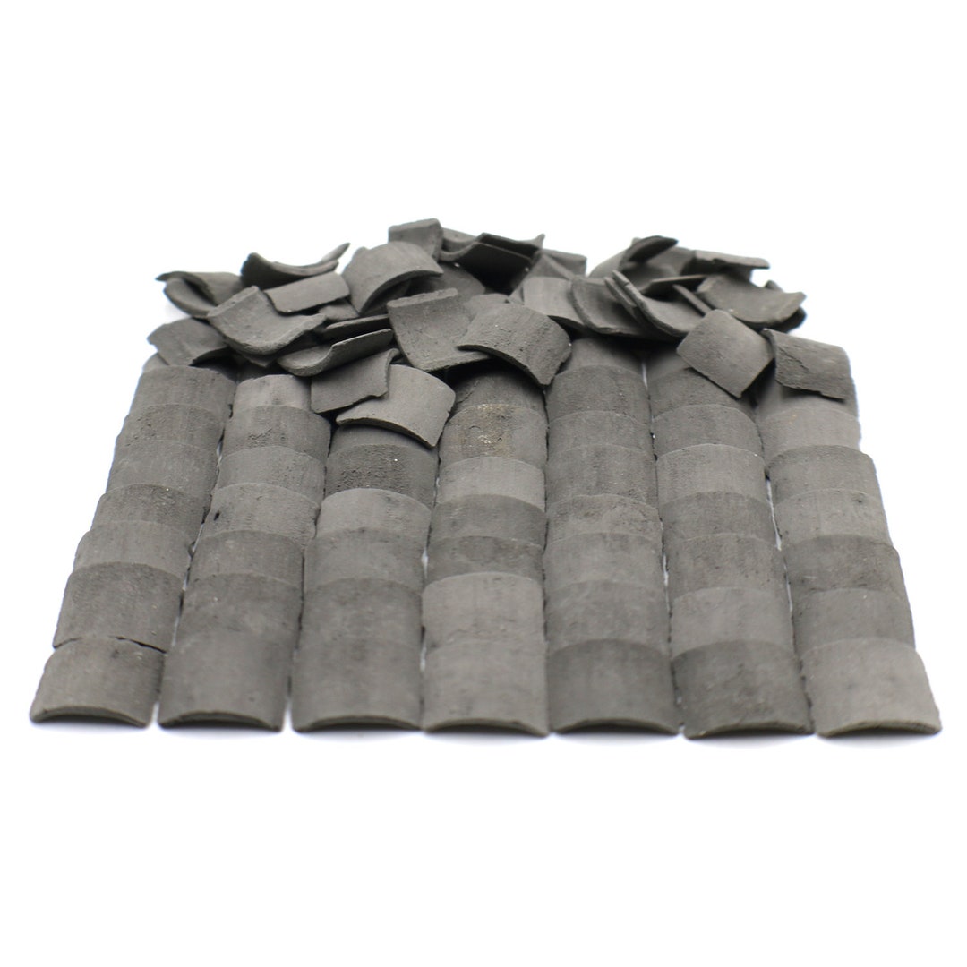 Miniature Clay Roof Tiles - Model Stone Bricks for Modelling and ...