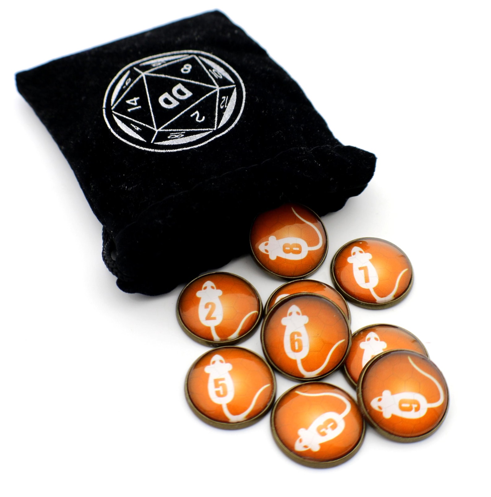 D&D Numbered Monster NPC Tokens for Dungeons and Dragons - Etsy UK