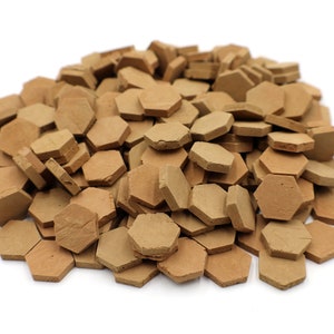 1/16 Miniature Hex Clay Bricks / Tiles for Modelling and - Etsy