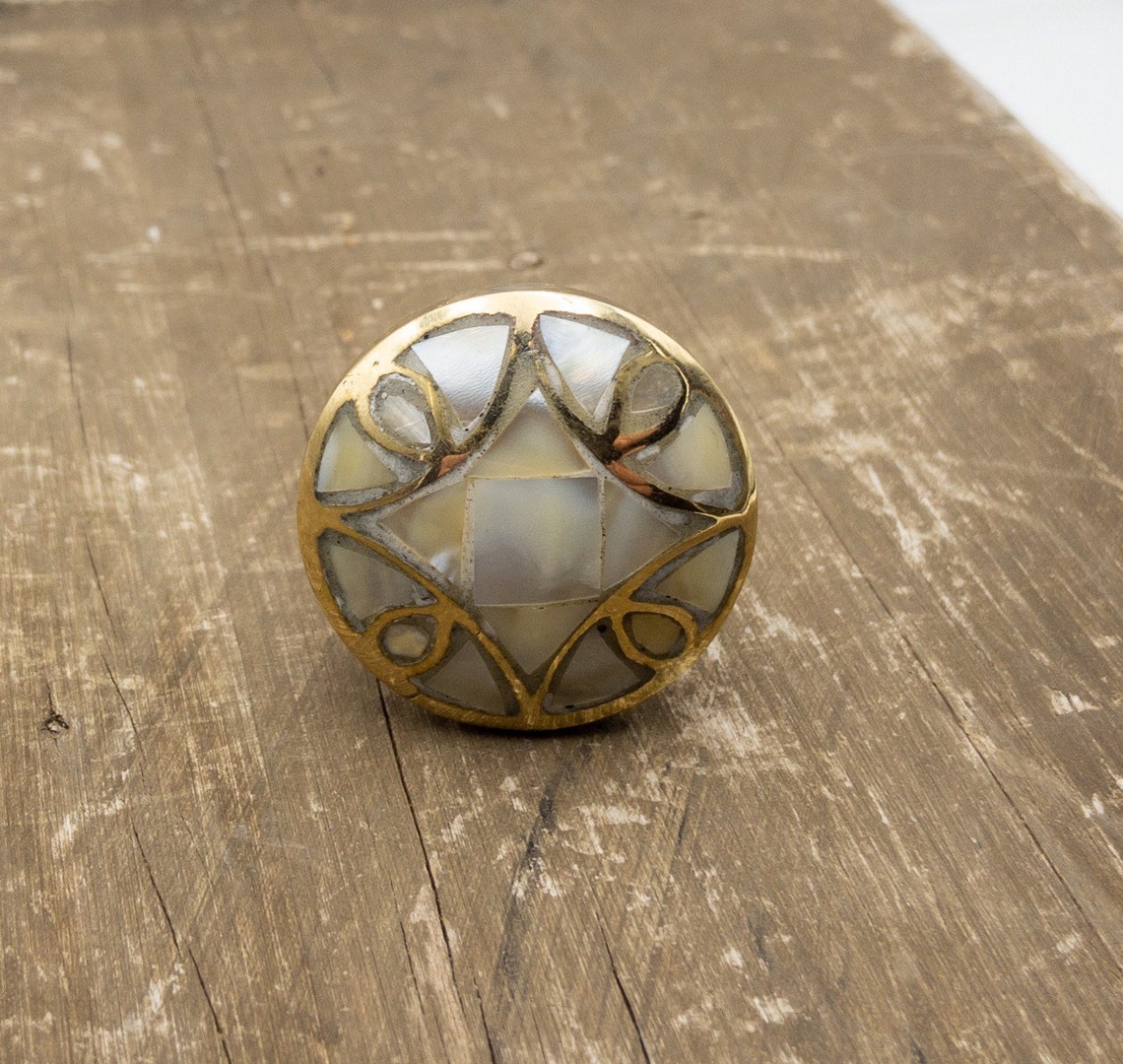 Unique Cabinet Knobs Mother of Pearl Dresser Knobs Drawer - Etsy