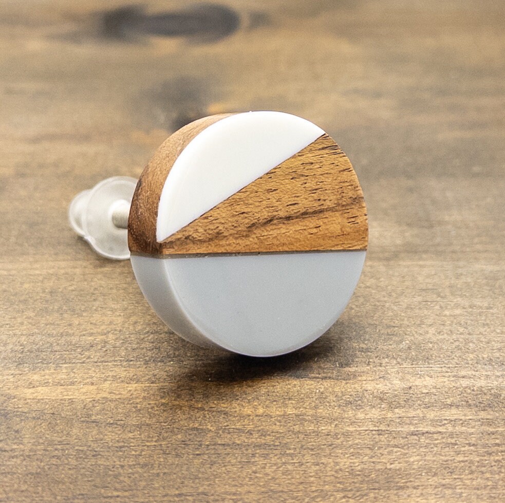 Unique Cabinet Knob, Modern Drawer Pull, Geometric Art Deco Dresser ...