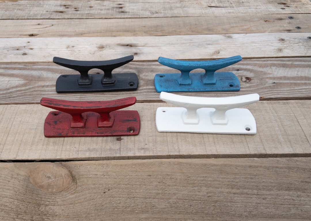 Boat Cleat Hooks, Pool Towel Hooks, Nautical Drawer Pulls, Curtain ...