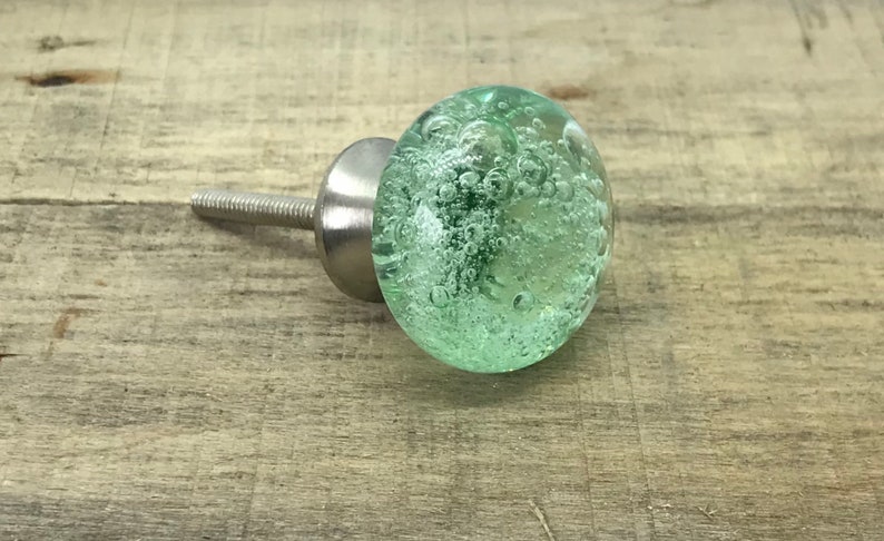 Bubble Glass Dresser Knob Drawer Pull Cabinet Knobs - Etsy