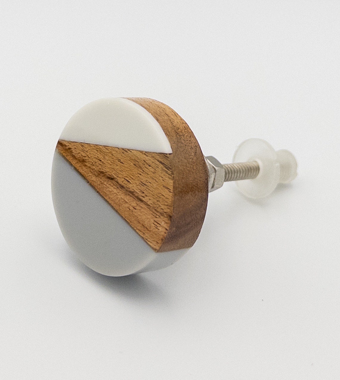 Unique Cabinet Knob, Modern Drawer Pull, Geometric Art Deco Dresser ...