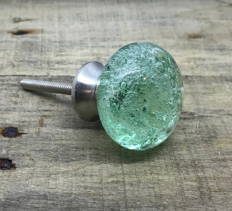 Bubble Glass Dresser Knob Drawer Pull Cabinet Knobs - Etsy