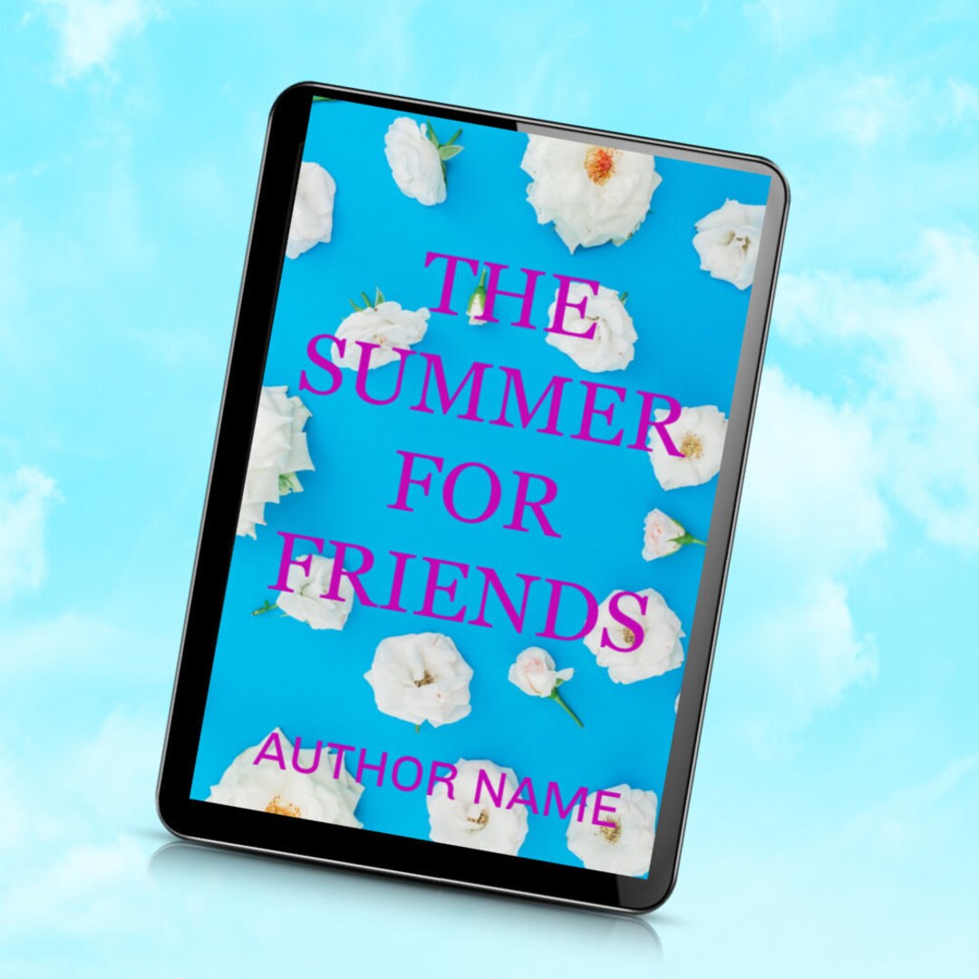 Premade Romance Ebook Cover: Floral Object Design (digital Cover)sweet ...