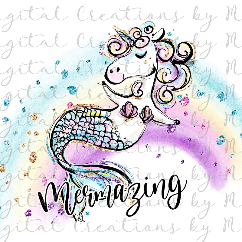 Mermicorn - Etsy