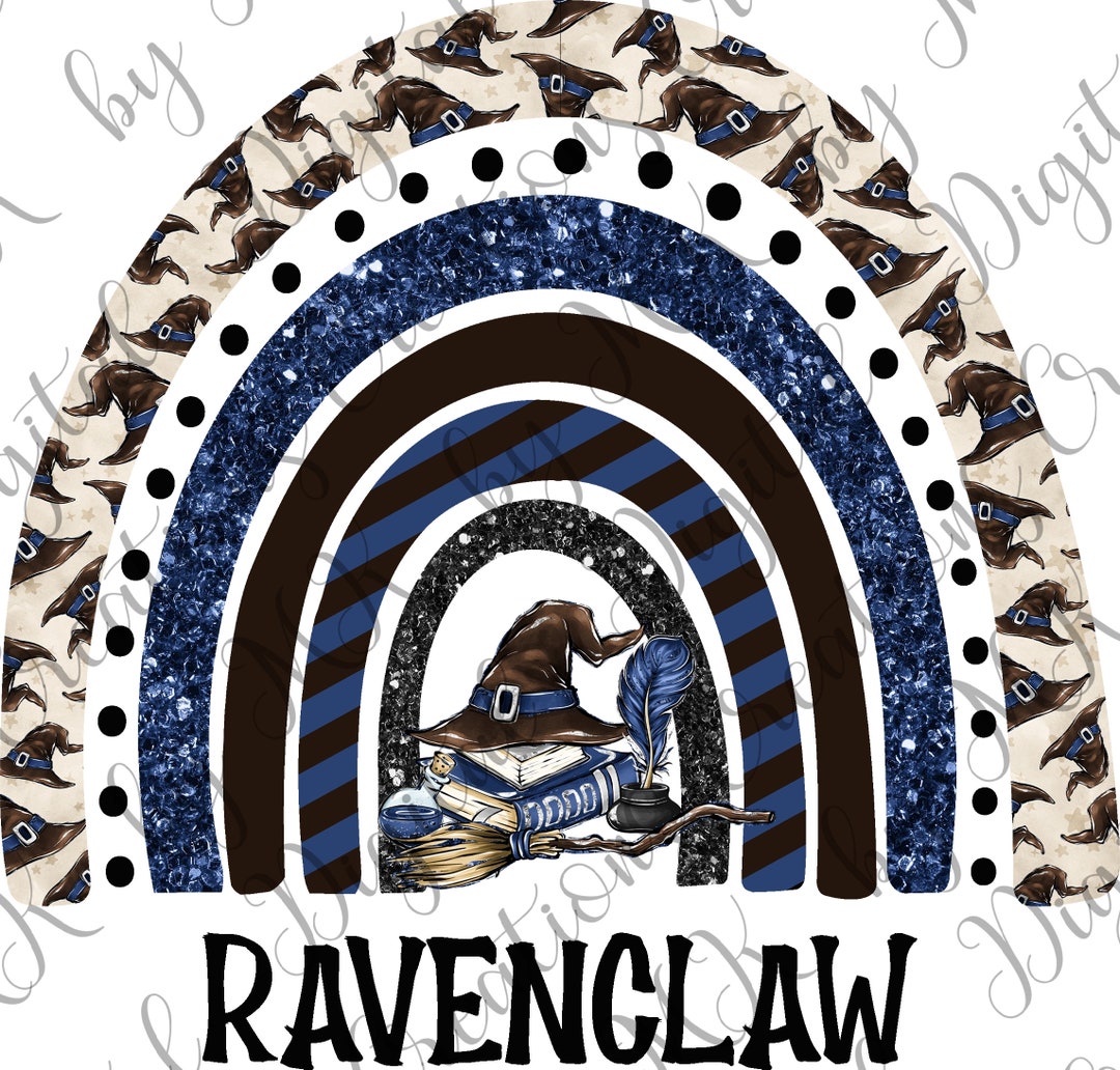 Blue Wizard Rainbow, PNG File, 300 Dpi, Decal, Instant Download - Etsy