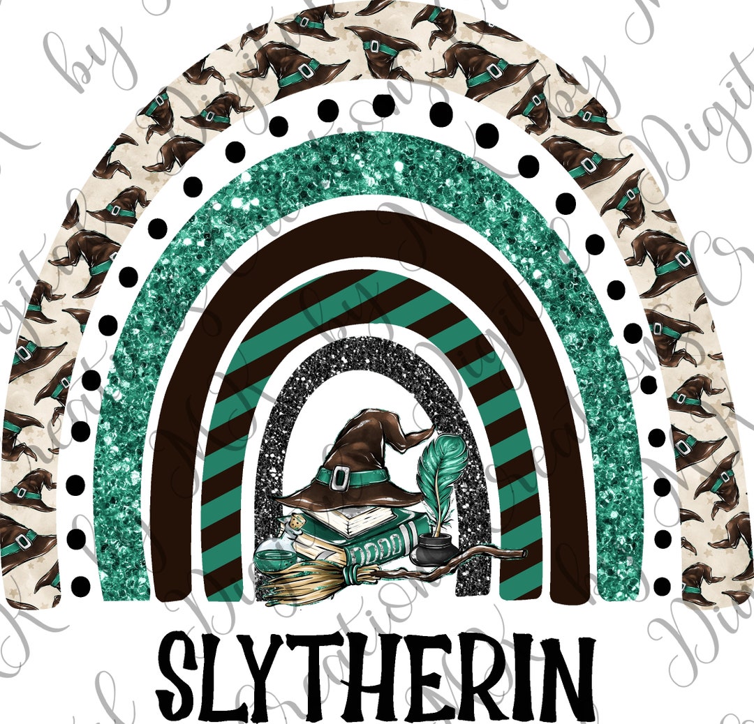 Green Wizard Rainbow, PNG File, 300 Dpi, Decal, Instant Download - Etsy