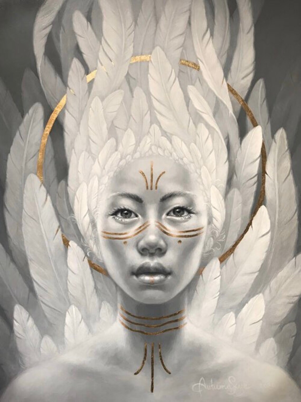 STICKER Seraphim sticker by Autumn Skye ART | Etsy