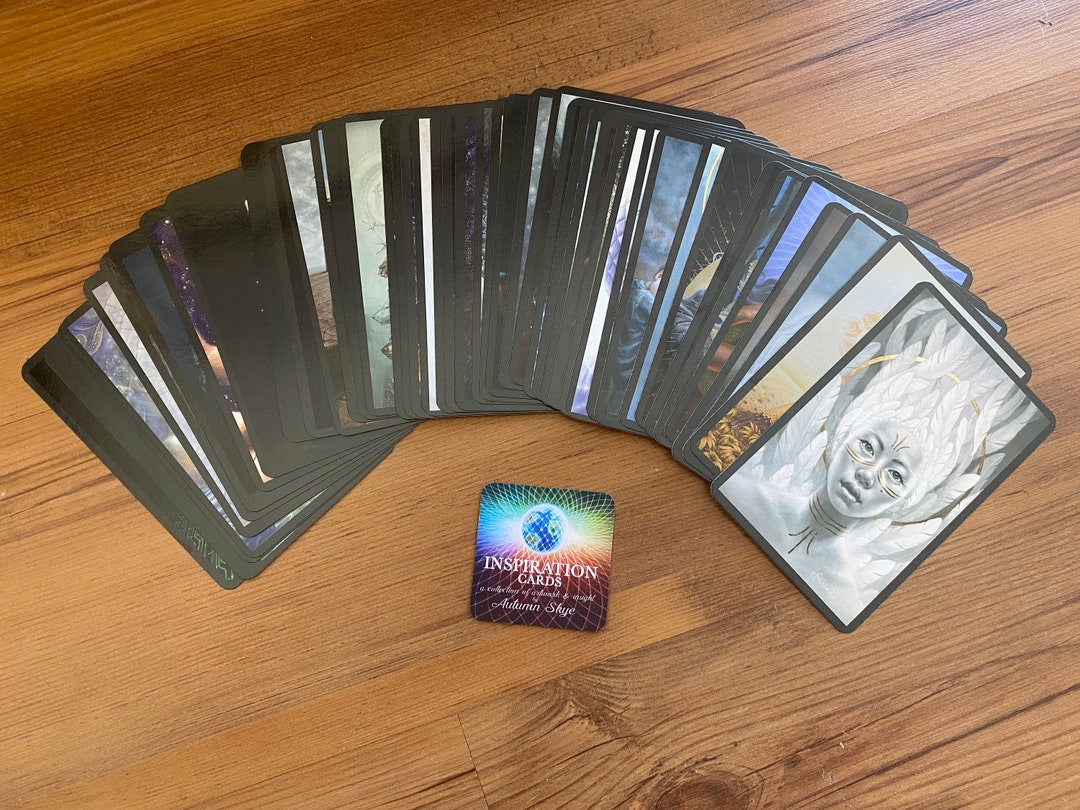 INSPIRATION CARDS Oracle Deck by Autumn Skye (set of 77 Cards ...