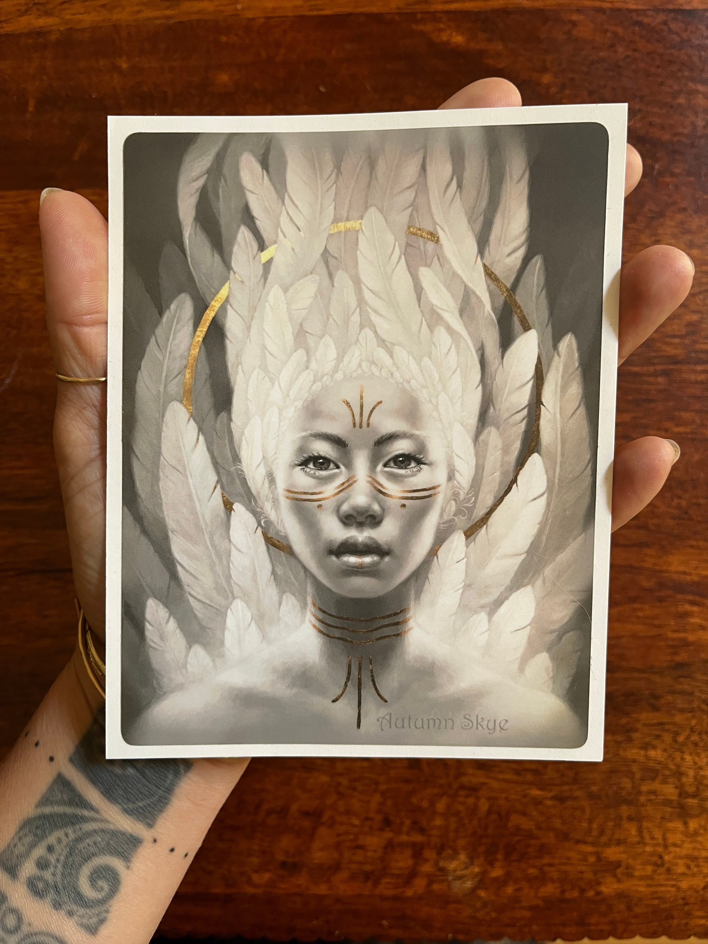 STICKER seraphim Sticker by Autumn Skye ART - Etsy