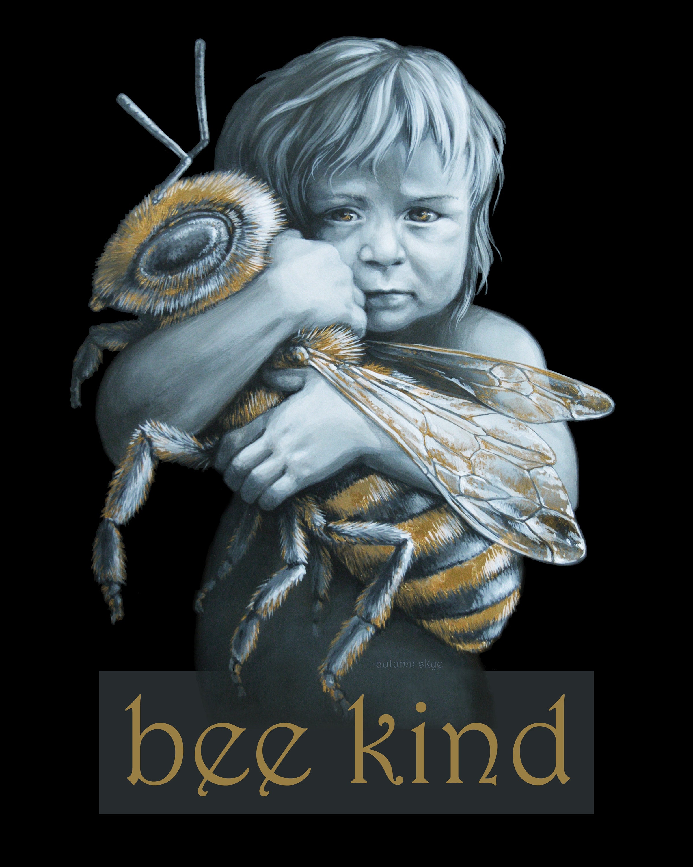 T-SHIRT "bee Kind" by Autumn Skye - Etsy