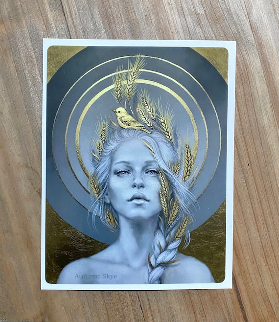 STICKER Innocence sticker by Autumn Skye ART | Etsy