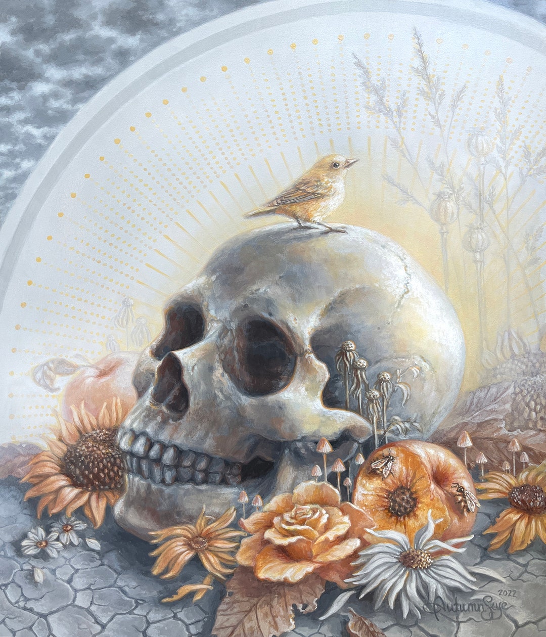 PAPER PRINT (archival) "decadence of Summer" by Autumn Skye 17"x22 ...