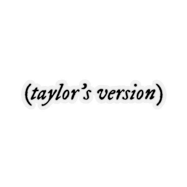 Taylors Version Sticker - Etsy