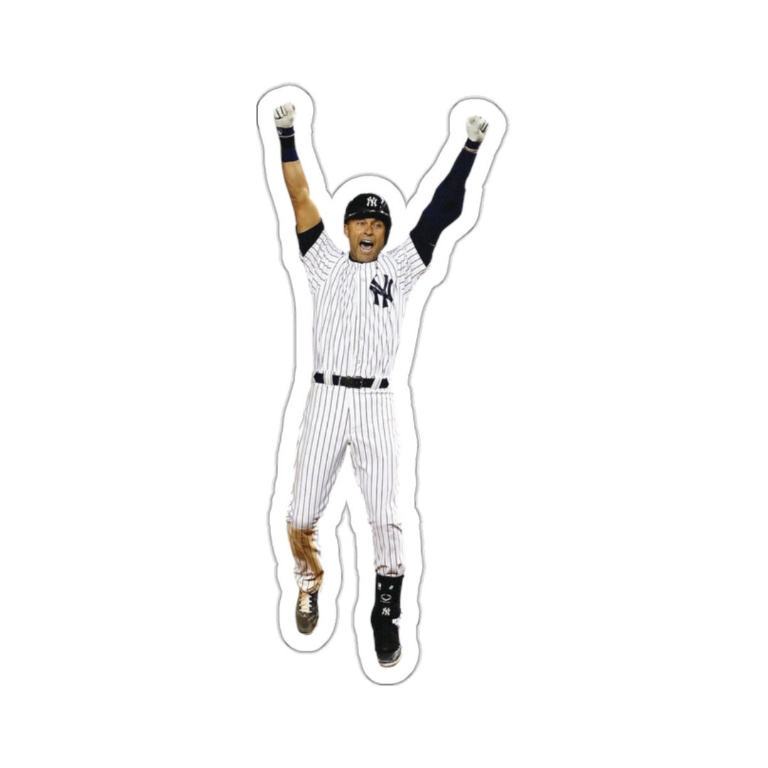 Derek Jeter Sticker | Final Game Yankee Stadium - Etsy