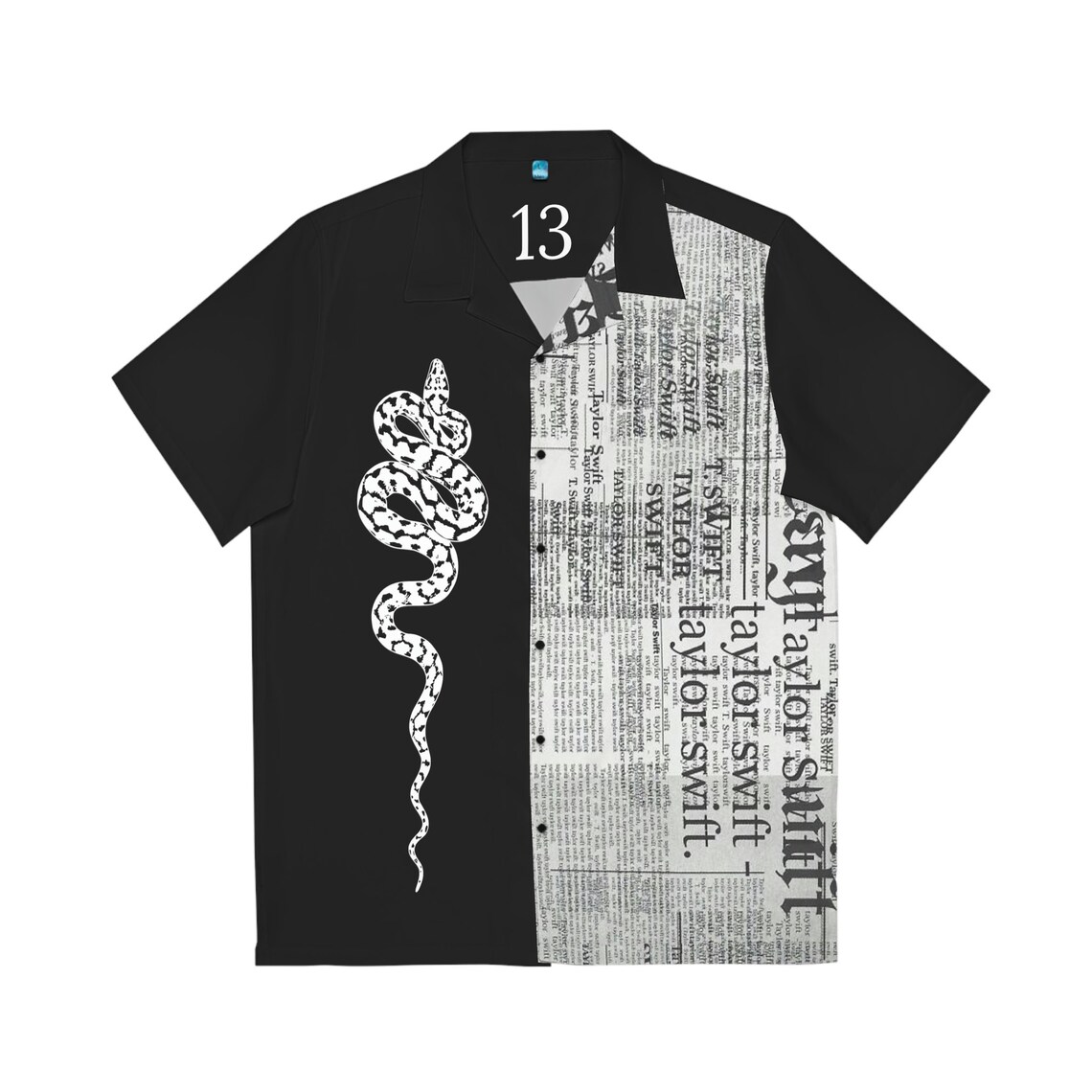 Reputation Collared Shirt Taylor Swift Eras Tour - Etsy Australia