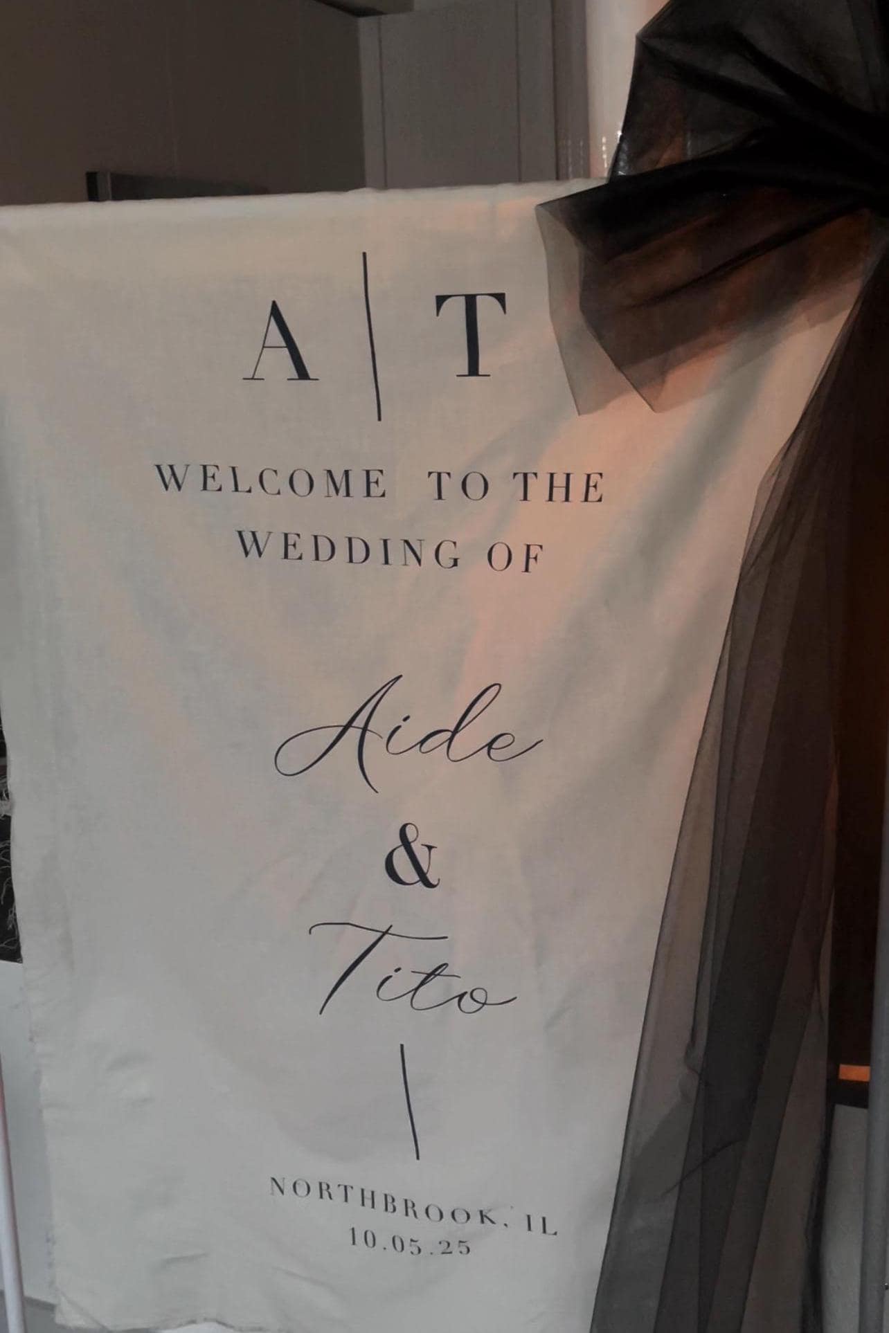 Modern Simplistic Linen Welcome Sign Template - Etsy