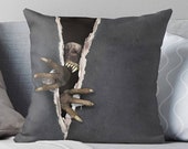 Creepy Giant Hand Pillow | The Green Head