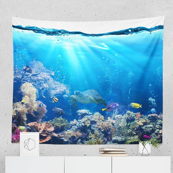 Ocean Tapestry - Etsy