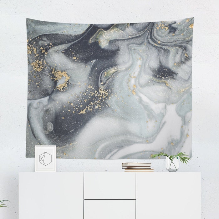 Grey Tapestry - Etsy