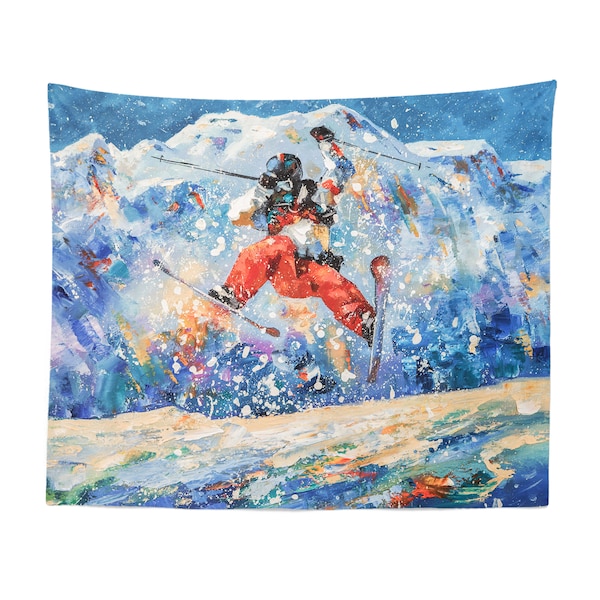 Ski Art - Etsy