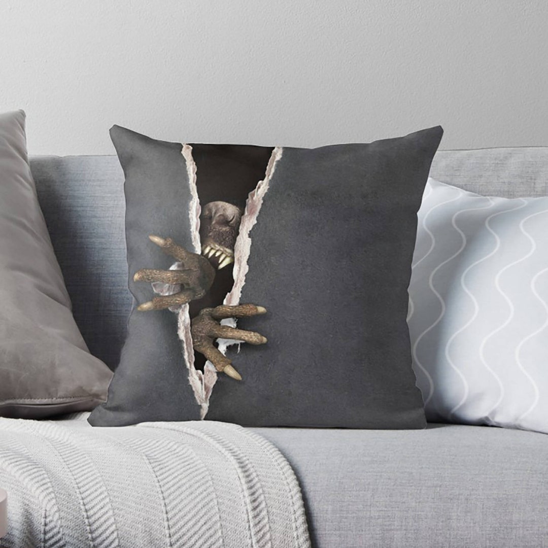 Werewolf Throw Pillow - Etsy