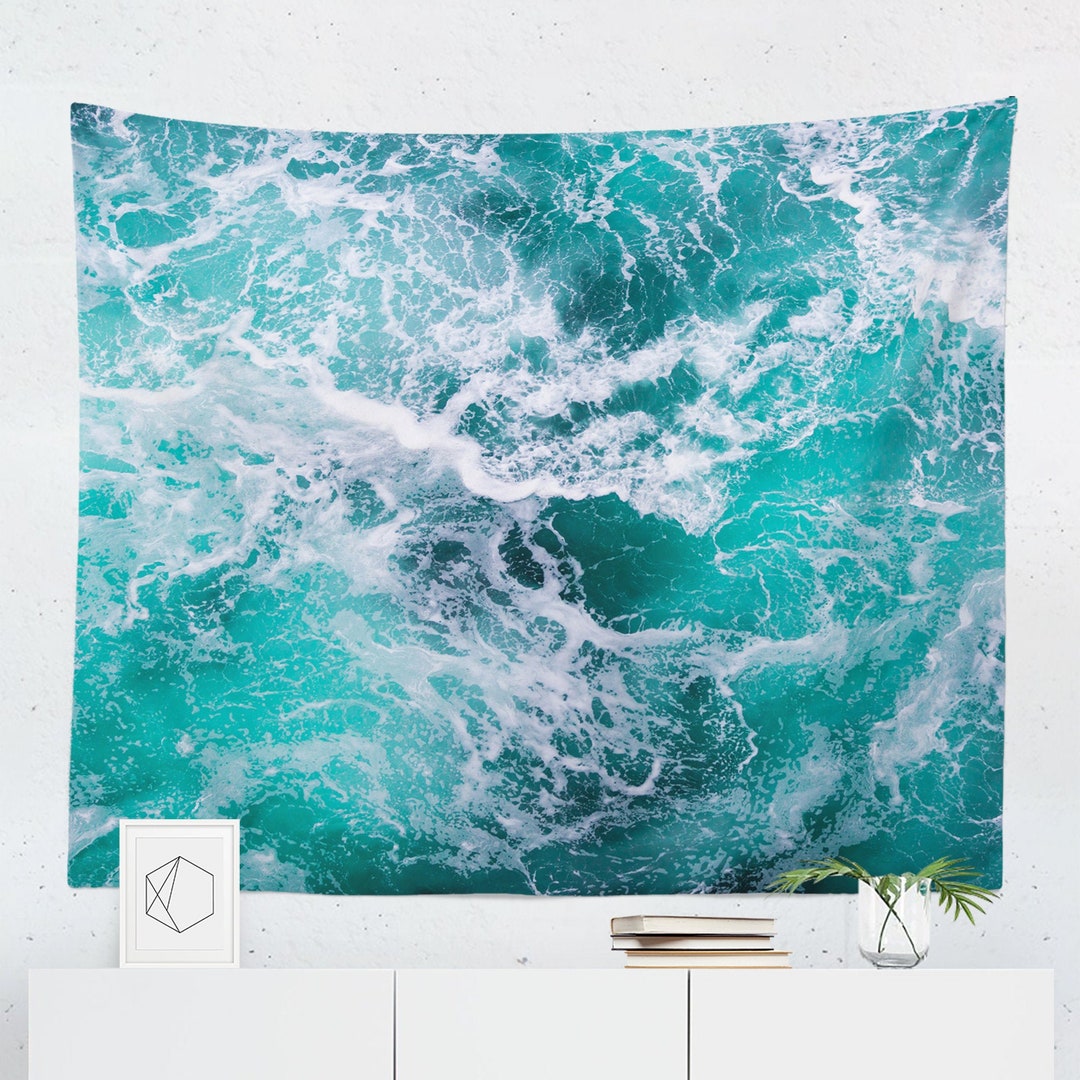 Ocean Tapestry Wall Hanging Art Decor - Etsy