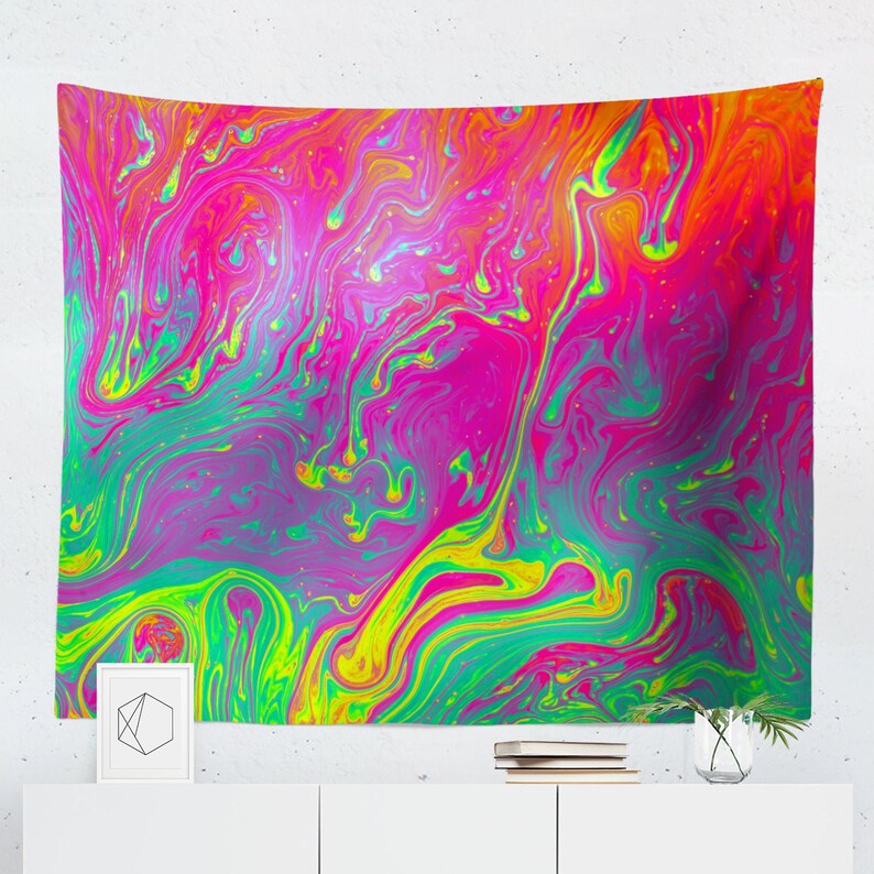 Trippy Tapestry Trippy Wall Hanging Trippy Wall Décor - Etsy