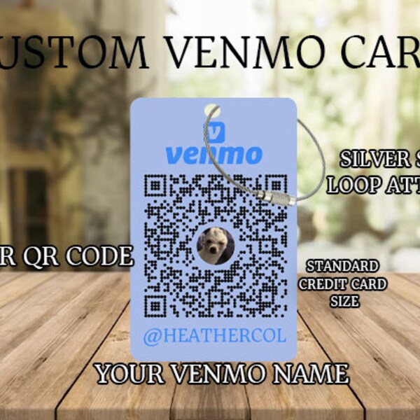 Venmo Qr Code Sign - Etsy