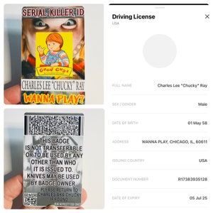 Horror Movie ID, Slasher, Horror Cards, Movie Cards, Horror Decor ...