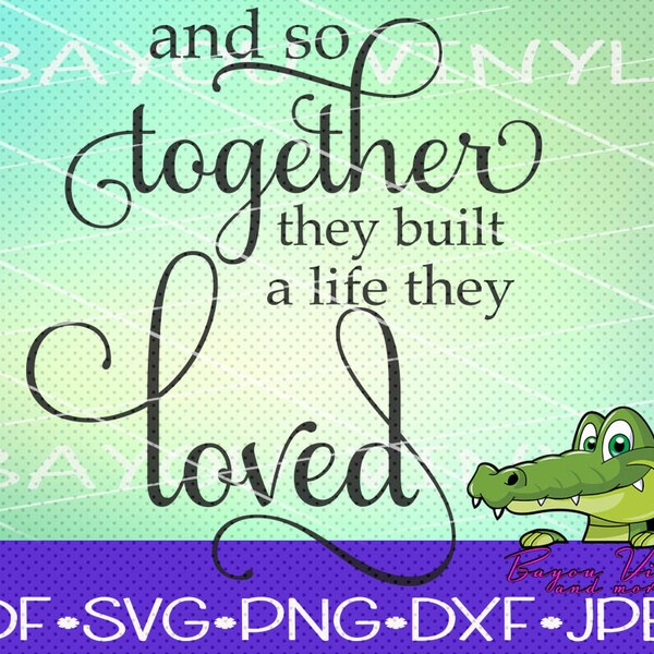 Together They Built a Life They Loved - Etsy