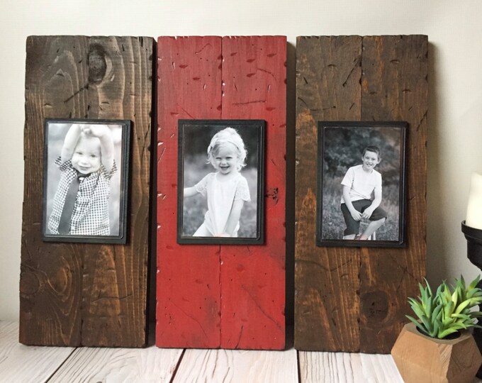 Wood Picture Frame - Rustic Picture Frame - Rustic Home Decor - Rustic ...