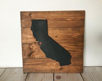 Wood california | Etsy
