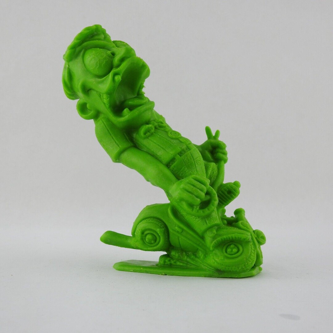 Vintage Marx Drag Hag 5" Green Plastic Figure Toy Nutty Mads 60s Roddy ...
