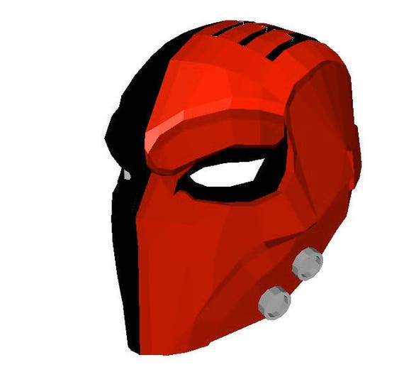 Deathstroke Mask Pepakura