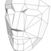 Foam Template Spider Man Faceshell Mask for Cosplay PDF Ready to Print ...