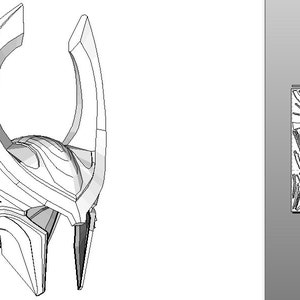Pepakura Helmet Heimdall From Thor - Etsy